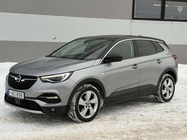 Pelēks Opel Grandland X 2019 Šauļi, ar dzinēja tilpumu 1.50 L un nobraukumu 211 tūkst. km par 11200 €, foto 4 vietnē AUTOMOTO.COM.LV