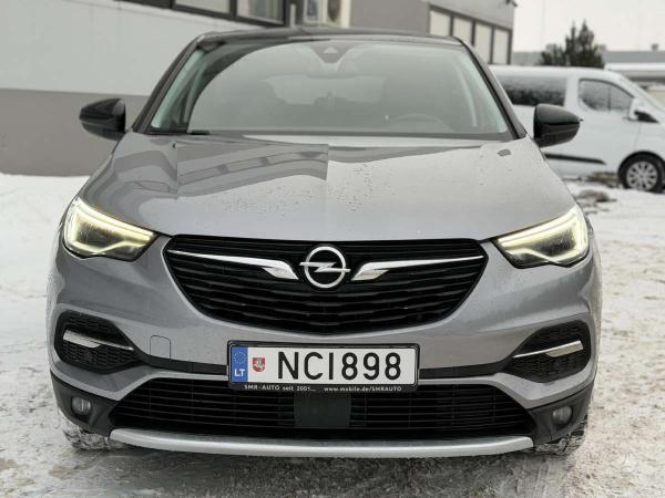 Pelēks Opel Grandland X 2019 Šauļi, ar dzinēja tilpumu 1.50 L un nobraukumu 211 tūkst. km par 11200 €, foto 5 vietnē AUTOMOTO.COM.LV