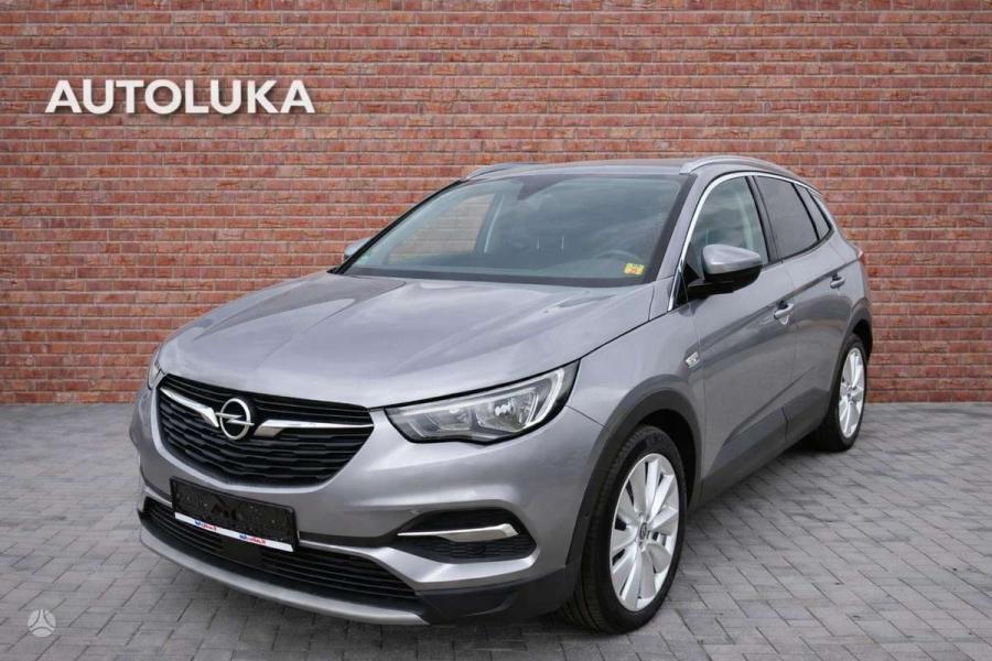 Pelēks Opel Grandland X 2019 Marijampole, ar dzinēja tilpumu 1.50 L un nobraukumu 188 tūkst. km par 13915 €, foto 1 vietnē AUTOMOTO.COM.LV