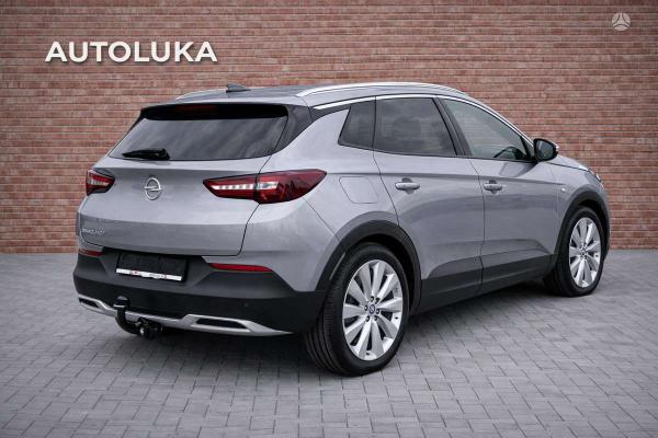 Grey Opel Grandland X 2019 in Marijampole, with an engine capacity of 1.50 L and mileage of 188 thousand km for 13915 €, photo 5 on AUTOMOTO.COM.LV