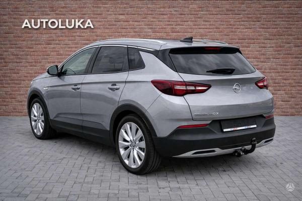 Grey Opel Grandland X 2019 in Marijampole, with an engine capacity of 1.50 L and mileage of 188 thousand km for 13915 €, photo 6 on AUTOMOTO.COM.LV