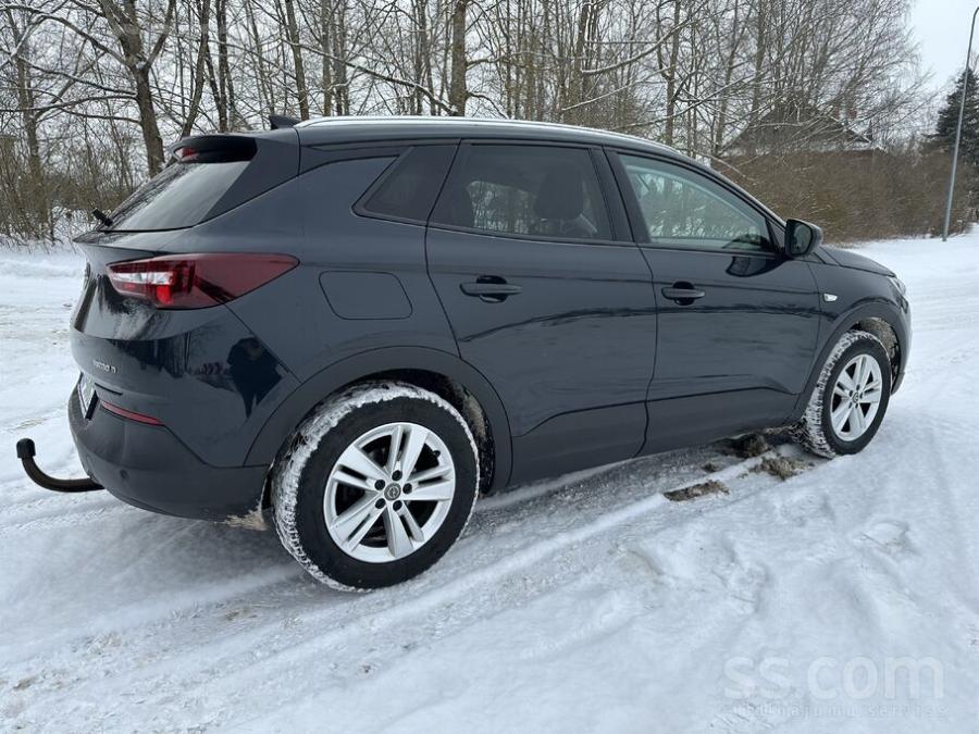 Pelēks Opel Grandland X 2019 Jēkabpils, ar dzinēja tilpumu 1.50 L un nobraukumu 247 tūkst. km par 11900 €, foto 4 vietnē AUTOMOTO.COM.LV