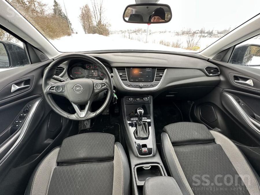 Pelēks Opel Grandland X 2019 Jēkabpils, ar dzinēja tilpumu 1.50 L un nobraukumu 247 tūkst. km par 11900 €, foto 14 vietnē AUTOMOTO.COM.LV