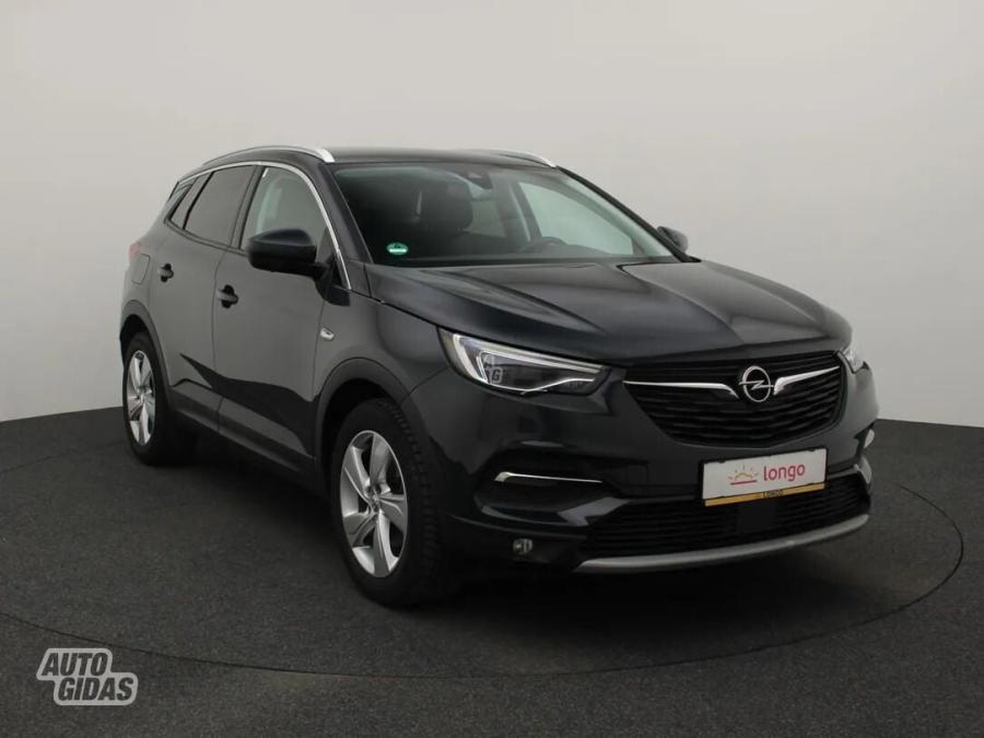 Grey Opel Grandland X 2019 in Vilnius, with an engine capacity of 1.20 L and mileage of 157 thousand km for 10899 €, photo 11 on AUTOMOTO.COM.LV