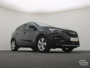 Grey Opel Grandland X 2019 in Vilnius, with an engine capacity of 1.20 L and mileage of 157 thousand km for 10899 €, photo 12 on AUTOMOTO.COM.LV