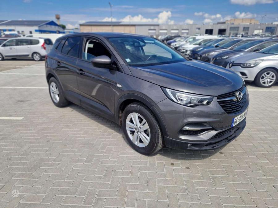 Pelēks Opel Grandland X 2019 Tauragė, ar dzinēja tilpumu 1.20 L un nobraukumu 91 tūkst. km par 8500 €, foto 4 vietnē AUTOMOTO.COM.LV
