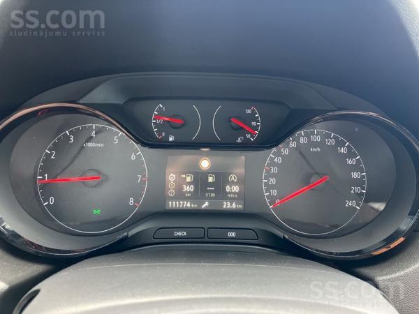 Grey Opel Grandland X 2019 in Talsi, with an engine capacity of 1.20 L and mileage of 112 thousand km for 10999 €, photo 9 on AUTOMOTO.COM.LV