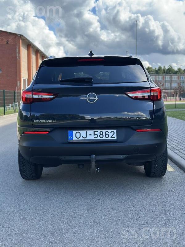 Pelēks Opel Grandland X 2019 Jēkabpils, ar dzinēja tilpumu 1.50 L un nobraukumu 247 tūkst. km par 10800 €, foto 6 vietnē AUTOMOTO.COM.LV