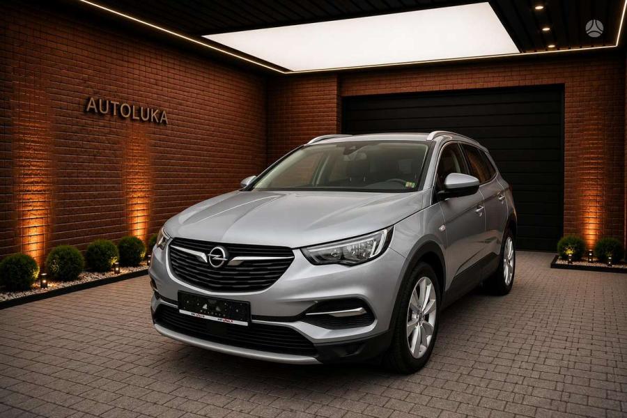 Pelēks Opel Grandland X 2019 Marijampole, ar dzinēja tilpumu 1.50 L un nobraukumu 188 tūkst. km par 13915 €, foto 1 vietnē AUTOMOTO.COM.LV