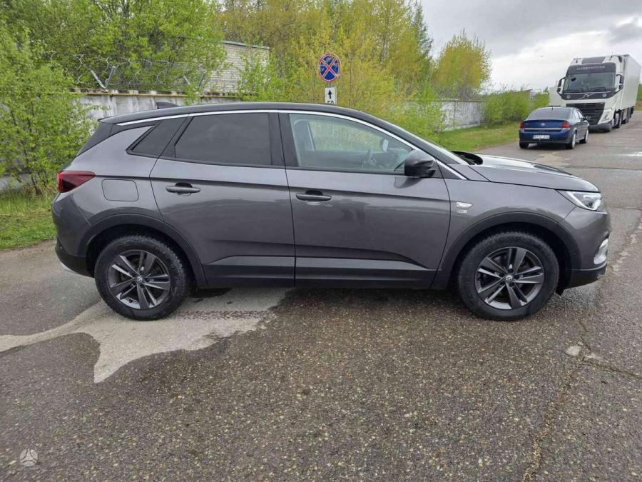 Pelēks Opel Grandland X 2019 Šauļi, ar dzinēja tilpumu 2.00 L un nobraukumu 293 tūkst. km par 12350 €, foto 6 vietnē AUTOMOTO.COM.LV