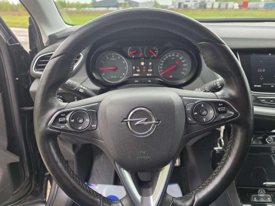 Pelēks Opel Grandland X 2019 Šauļi, ar dzinēja tilpumu 2.00 L un nobraukumu 293 tūkst. km par 12350 €, foto 17 vietnē AUTOMOTO.COM.LV