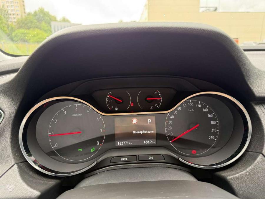 Grey Opel Grandland X 2019 in Vilnius, with an engine capacity of 1.20 L and mileage of 163 thousand km for 9250 €, photo 10 on AUTOMOTO.COM.LV
