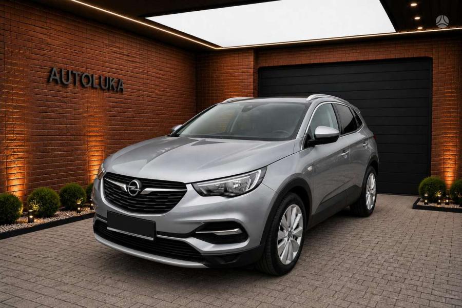 Pelēks Opel Grandland X 2019 Marijampole, ar dzinēja tilpumu 1.50 L un nobraukumu 188 tūkst. km par 13915 €, foto 1 vietnē AUTOMOTO.COM.LV