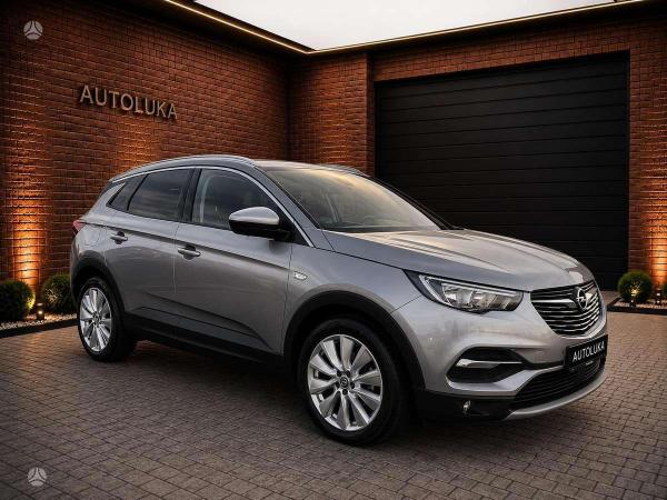 Grey Opel Grandland X 2019 in Marijampole, with an engine capacity of 1.50 L and mileage of 188 thousand km for 13915 €, photo 9 on AUTOMOTO.COM.LV