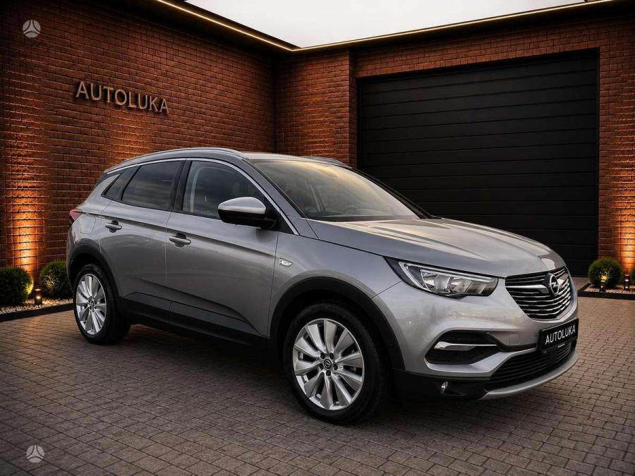 Grey Opel Grandland X 2019 in Marijampole, with an engine capacity of 1.50 L and mileage of 188 thousand km for 13915 €, photo 9 on AUTOMOTO.COM.LV