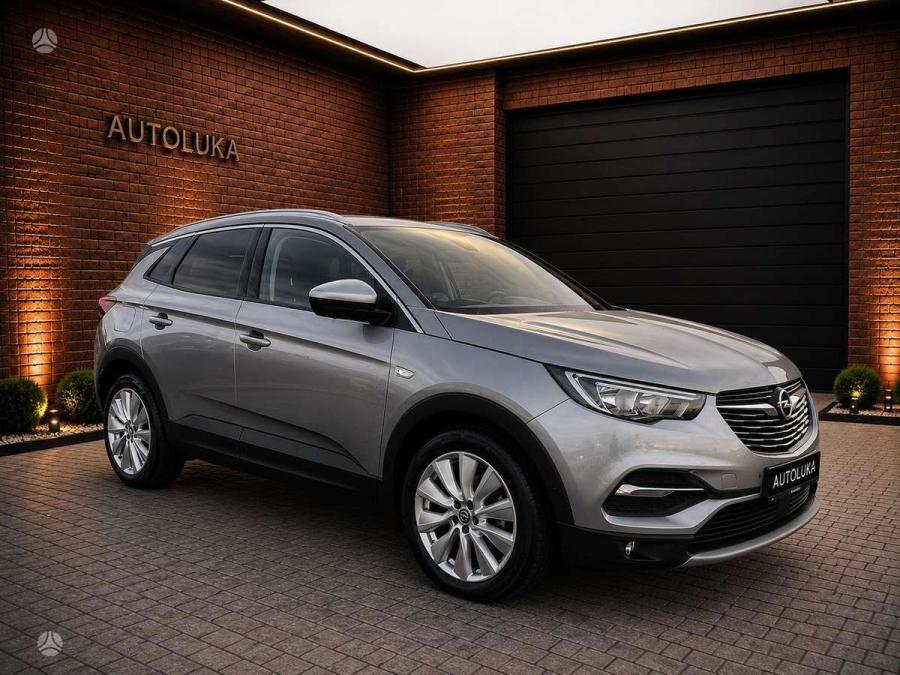 Grey Opel Grandland X 2019 in Marijampole, with an engine capacity of 1.50 L and mileage of 188 thousand km for 13915 €, photo 9 on AUTOMOTO.COM.LV