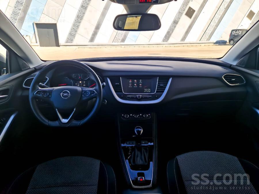 Pelēks Opel Grandland X 2020 Rīga, ar dzinēja tilpumu 1.20 L un nobraukumu 118 tūkst. km par 13900 €, foto 9 vietnē AUTOMOTO.COM.LV
