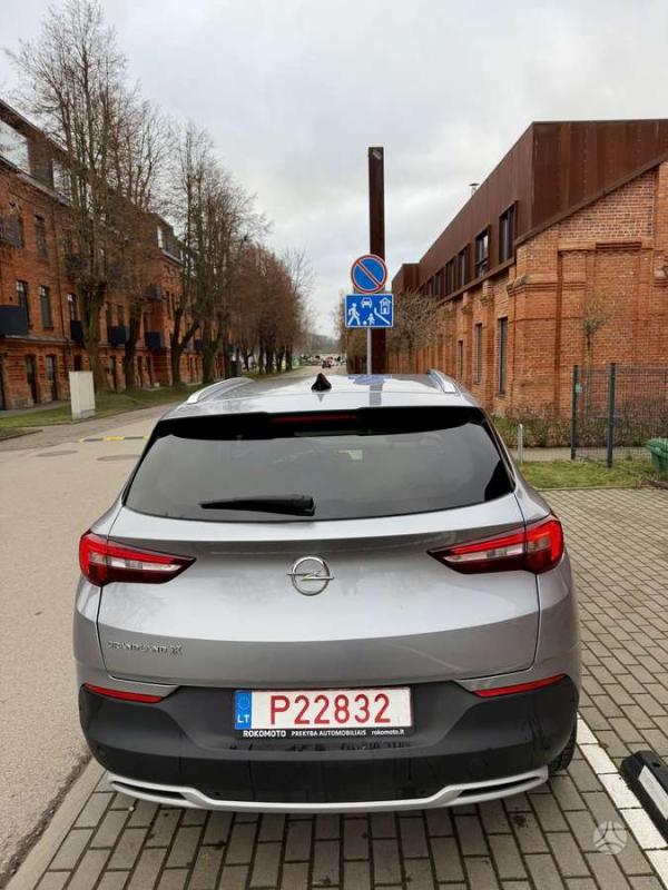 Pelēks Opel Grandland X 2020 Kauņa, ar dzinēja tilpumu 1.50 L un nobraukumu 168 tūkst. km par 12500 €, foto 8 vietnē AUTOMOTO.COM.LV