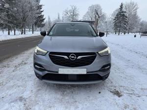 Grey Opel Grandland X 2020 in Taurage, with an engine capacity of 1.50 L and mileage of 97 thousand km for 11500 €, photo 2 on AUTOMOTO.COM.LV
