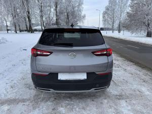 Grey Opel Grandland X 2020 in Taurage, with an engine capacity of 1.50 L and mileage of 97 thousand km for 11500 €, photo 6 on AUTOMOTO.COM.LV