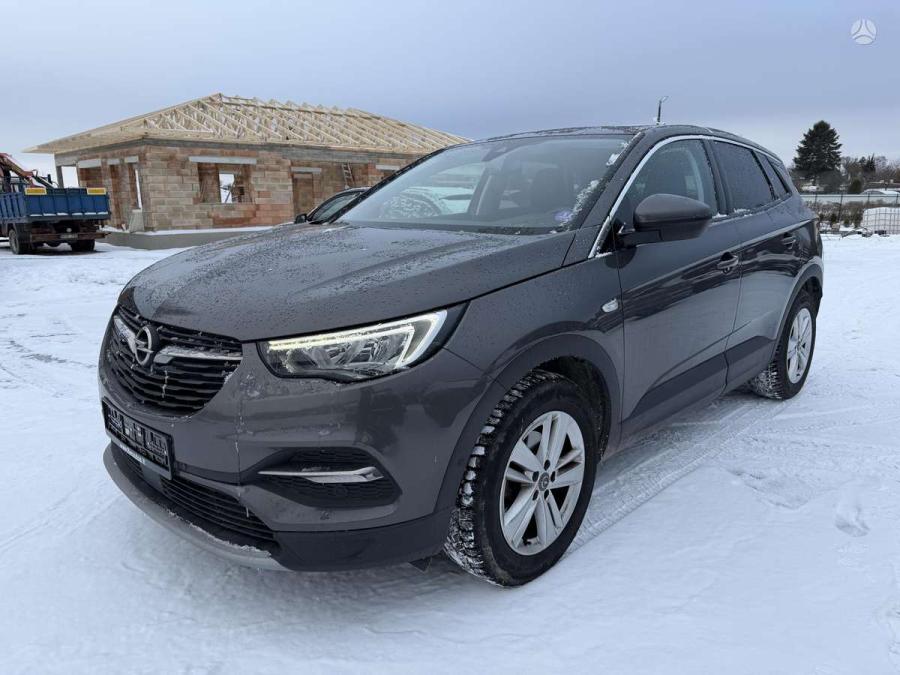 Pelēks Opel Grandland X 2020 Kauņa, ar dzinēja tilpumu 1.20 L un nobraukumu 164 tūkst. km par 11800 €, foto 1 vietnē AUTOMOTO.COM.LV