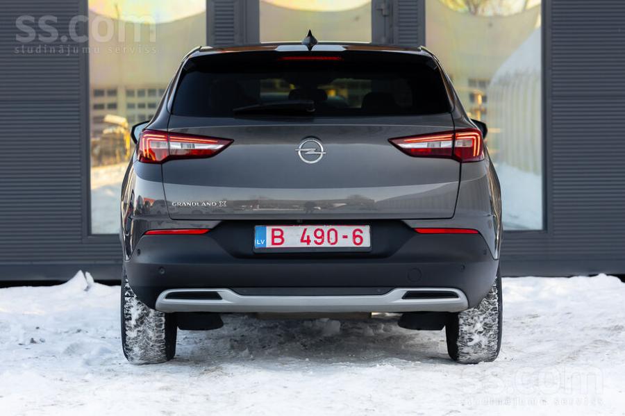 Pelēks Opel Grandland X 2020 Jelgava, ar dzinēja tilpumu 1.20 L un nobraukumu 98 tūkst. km par 12990 €, foto 6 vietnē AUTOMOTO.COM.LV