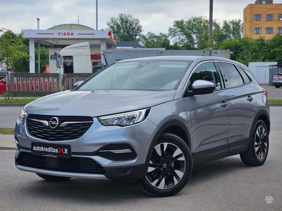 Pelēks Opel Grandland X 2020 Šauļi, ar dzinēja tilpumu 1.50 L un nobraukumu 230 tūkst. km par 13450 €, foto 1 vietnē AUTOMOTO.COM.LV