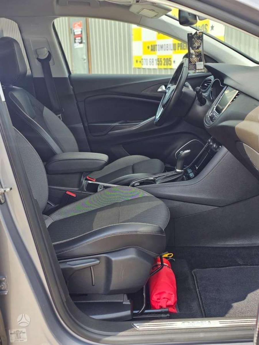 Pelēks Opel Grandland X 2020 Šauļi, ar dzinēja tilpumu 1.50 L un nobraukumu 230 tūkst. km par 13450 €, foto 18 vietnē AUTOMOTO.COM.LV