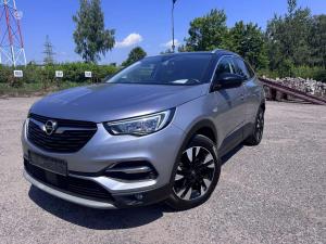 Grey Opel Grandland X 2020 in Alytus, with an engine capacity of 1.50 L and mileage of 235 thousand km for 11350 €, photo  on AUTOMOTO.COM.LV