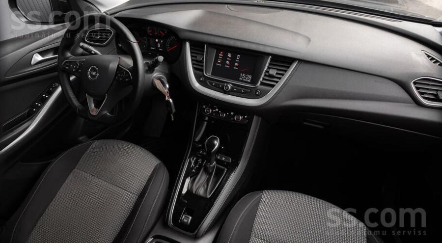 Pelēks Opel Grandland X 2020 Jelgava, ar dzinēja tilpumu 1.20 L un nobraukumu 0 tūkst. km par 12200 €, foto 24 vietnē AUTOMOTO.COM.LV