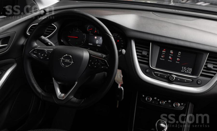 Pelēks Opel Grandland X 2020 Jelgava, ar dzinēja tilpumu 1.20 L un nobraukumu 0 tūkst. km par 12200 €, foto 26 vietnē AUTOMOTO.COM.LV
