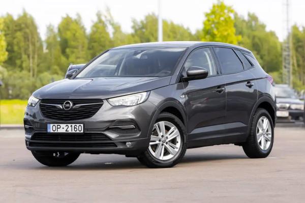 Серый Опель Grandland X 2020 в Елгава, объемом двигателя 1.20 л и пробегом 109 тыс. км за 12200 €, фото 1 на AUTOMOTO.COM.LV