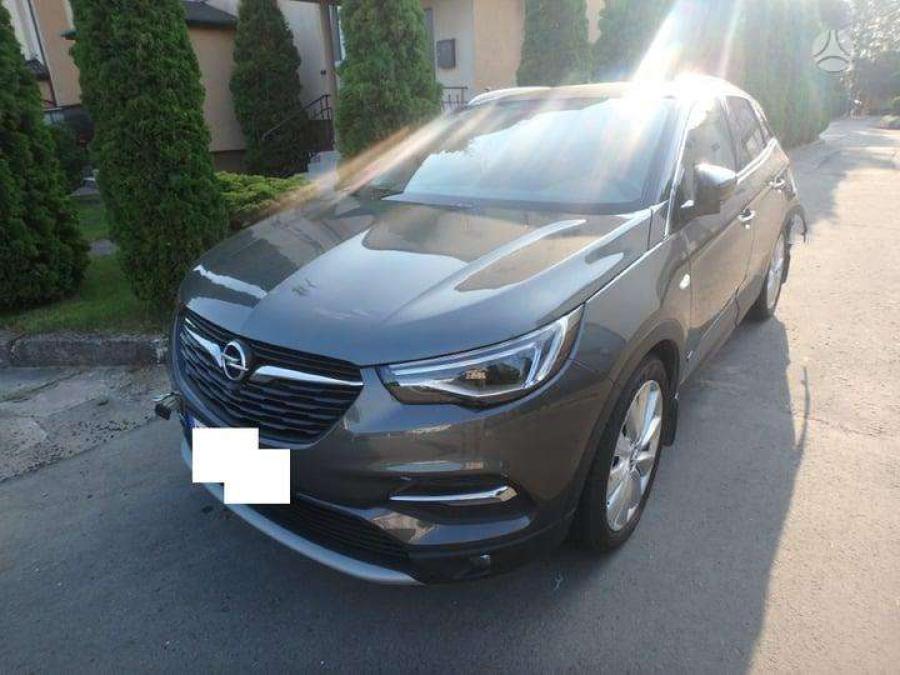 Серый Опель Grandland X 2020 в Вильнюс, объемом двигателя 1.60 л и пробегом 104 тыс. км за 8350 €, фото 3 на AUTOMOTO.COM.LV