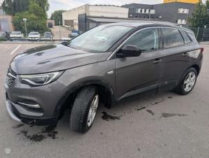 Grey Opel Grandland X 2020 in Kaunas, with an engine capacity of 2.00 L and mileage of 182 thousand km for 12599 €, photo 6 on AUTOMOTO.COM.LV