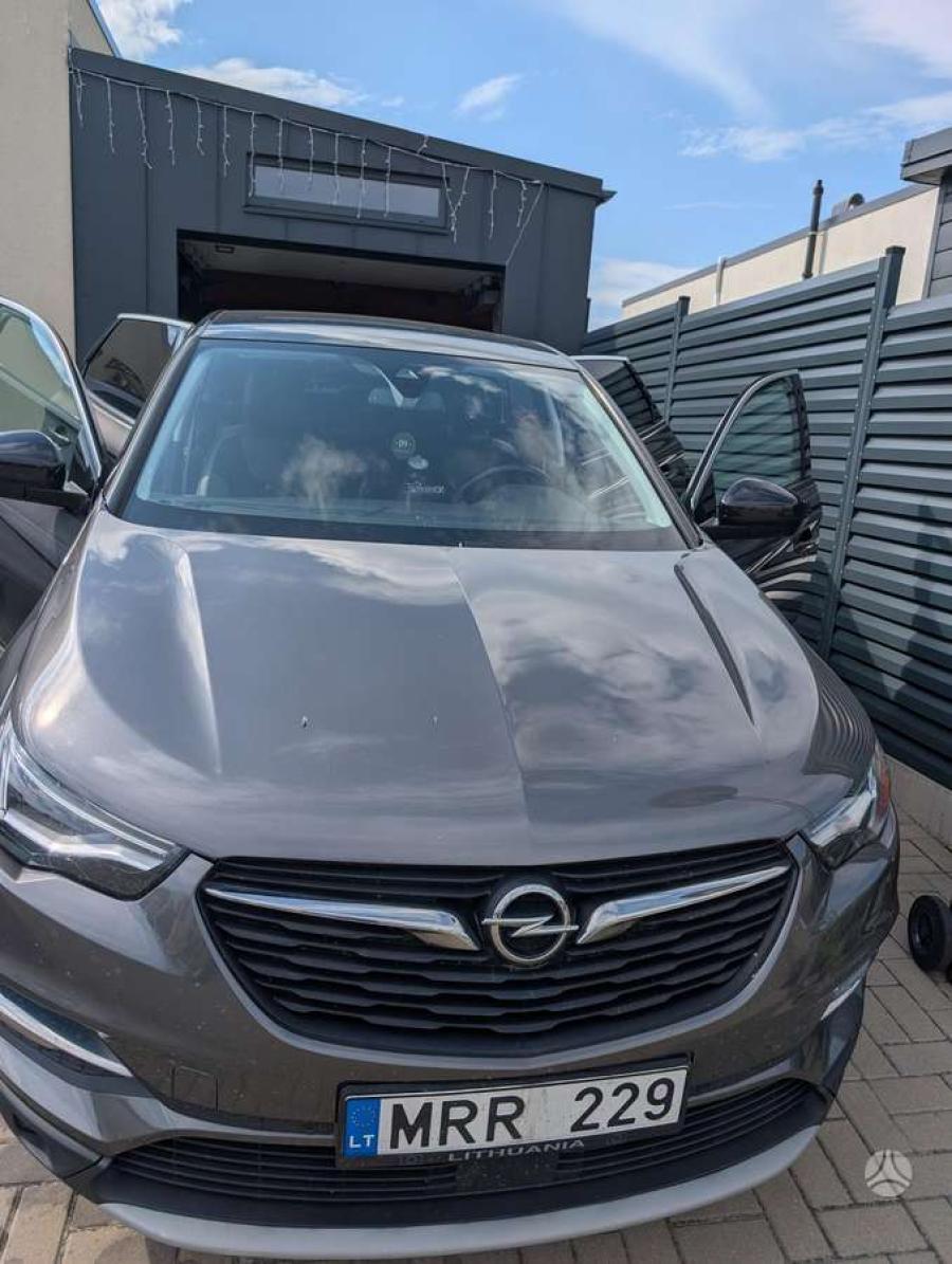 Grey Opel Grandland X 2020 in Kaunas, with an engine capacity of 2.00 L and mileage of 182 thousand km for 12599 €, photo 14 on AUTOMOTO.COM.LV