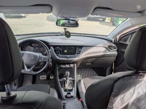 Grey Opel Grandland X 2020 in Kaunas, with an engine capacity of 2.00 L and mileage of 182 thousand km for 12599 €, photo 16 on AUTOMOTO.COM.LV