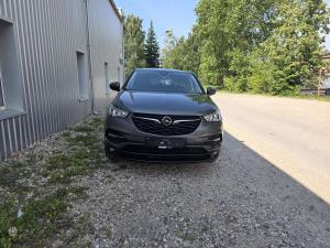 Pelēks Opel Grandland X 2020 Ukmergė, ar dzinēja tilpumu 1.50 L un nobraukumu 240 tūkst. km par 9450 €, foto  vietnē AUTOMOTO.COM.LV
