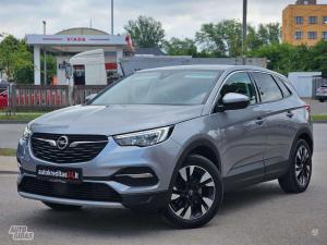 Grey Opel Grandland X 2020 in Siauliai, with an engine capacity of 1.50 L and mileage of 230 thousand km for 13450 €, photo  on AUTOMOTO.COM.LV