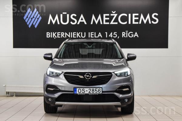 Pelēks Opel Grandland X 2020 Rīga, ar dzinēja tilpumu 1.20 L un nobraukumu 58 tūkst. km par 14890 €, foto 3 vietnē AUTOMOTO.COM.LV