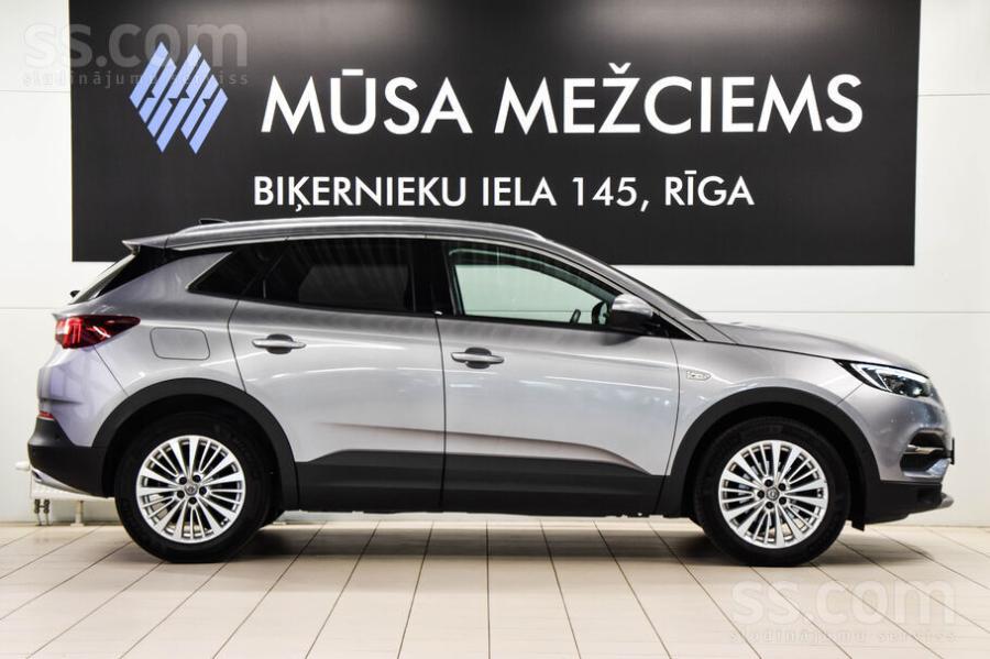 Pelēks Opel Grandland X 2020 Rīga, ar dzinēja tilpumu 1.20 L un nobraukumu 58 tūkst. km par 14890 €, foto 5 vietnē AUTOMOTO.COM.LV