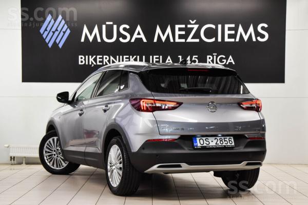 Pelēks Opel Grandland X 2020 Rīga, ar dzinēja tilpumu 1.20 L un nobraukumu 58 tūkst. km par 14890 €, foto 7 vietnē AUTOMOTO.COM.LV