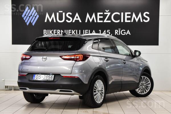 Pelēks Opel Grandland X 2020 Rīga, ar dzinēja tilpumu 1.20 L un nobraukumu 58 tūkst. km par 14890 €, foto 9 vietnē AUTOMOTO.COM.LV
