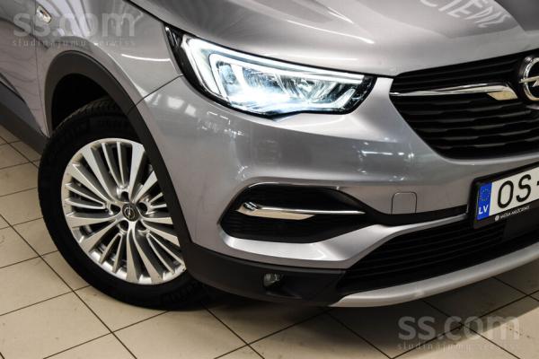 Pelēks Opel Grandland X 2020 Rīga, ar dzinēja tilpumu 1.20 L un nobraukumu 58 tūkst. km par 14890 €, foto 10 vietnē AUTOMOTO.COM.LV