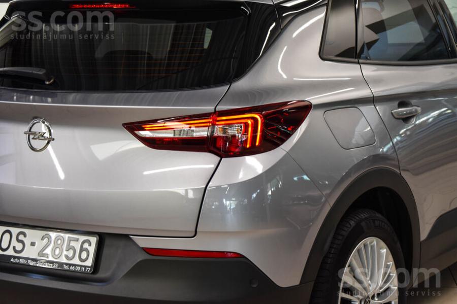 Pelēks Opel Grandland X 2020 Rīga, ar dzinēja tilpumu 1.20 L un nobraukumu 58 tūkst. km par 14890 €, foto 11 vietnē AUTOMOTO.COM.LV