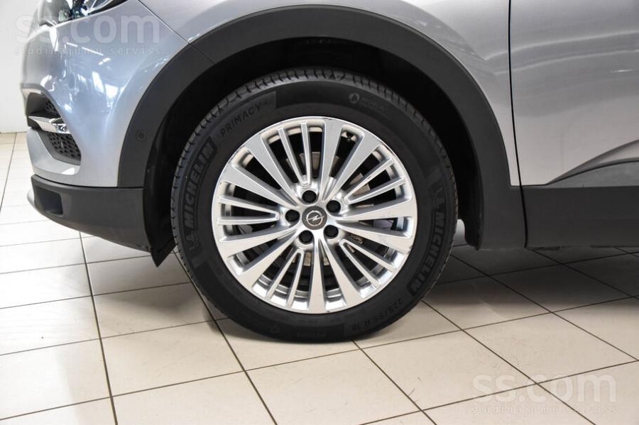 Pelēks Opel Grandland X 2020 Rīga, ar dzinēja tilpumu 1.20 L un nobraukumu 58 tūkst. km par 14890 €, foto 12 vietnē AUTOMOTO.COM.LV