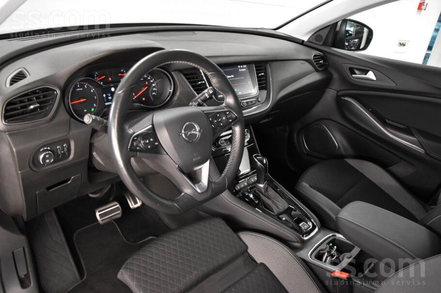 Pelēks Opel Grandland X 2020 Rīga, ar dzinēja tilpumu 1.20 L un nobraukumu 58 tūkst. km par 14890 €, foto 13 vietnē AUTOMOTO.COM.LV