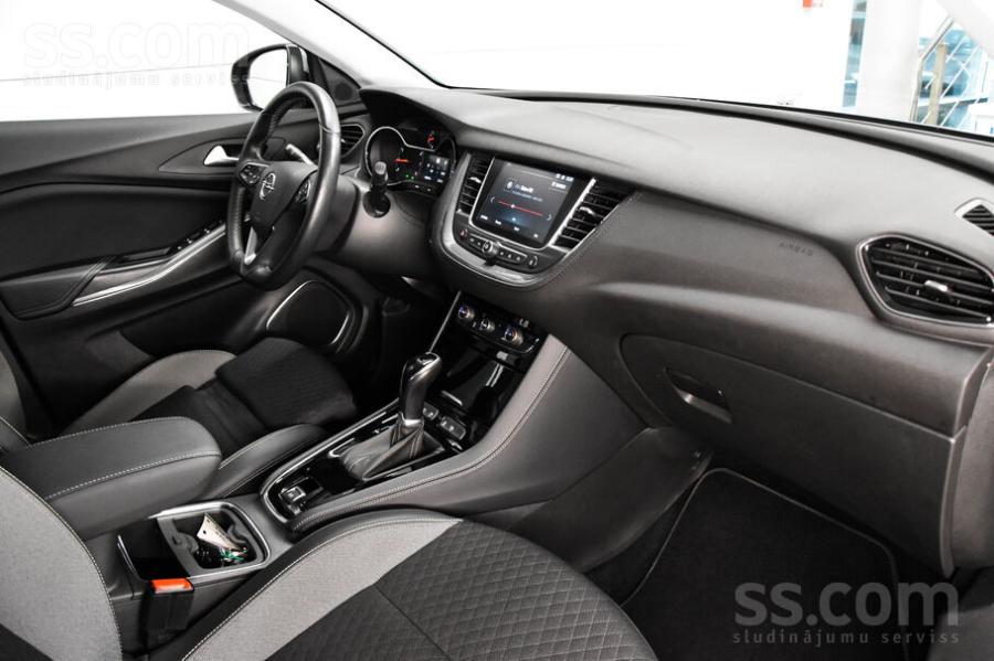 Pelēks Opel Grandland X 2020 Rīga, ar dzinēja tilpumu 1.20 L un nobraukumu 58 tūkst. km par 14890 €, foto 15 vietnē AUTOMOTO.COM.LV