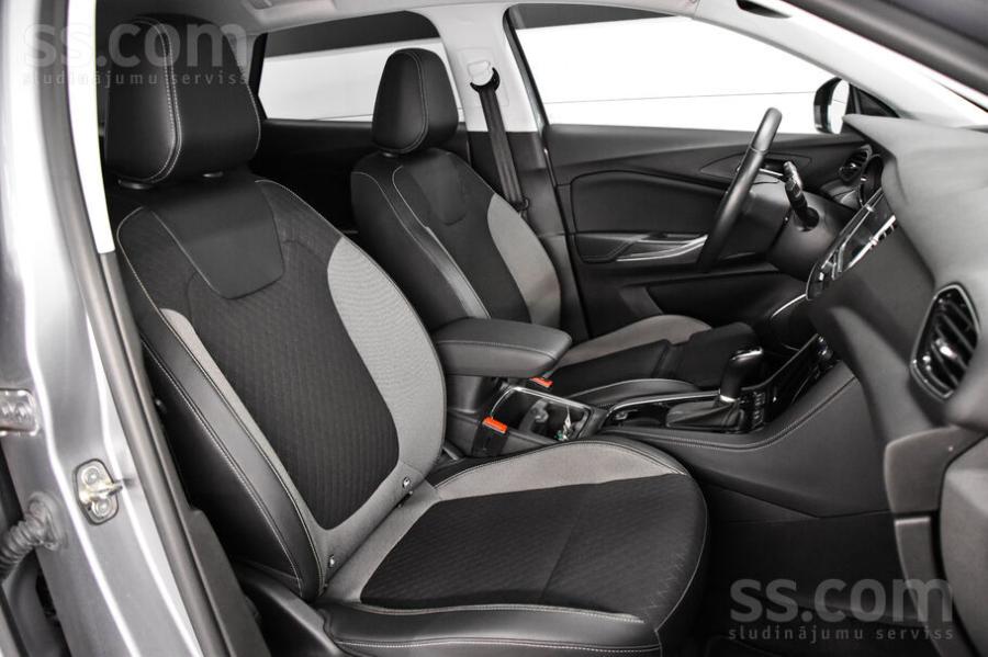 Pelēks Opel Grandland X 2020 Rīga, ar dzinēja tilpumu 1.20 L un nobraukumu 58 tūkst. km par 14890 €, foto 16 vietnē AUTOMOTO.COM.LV