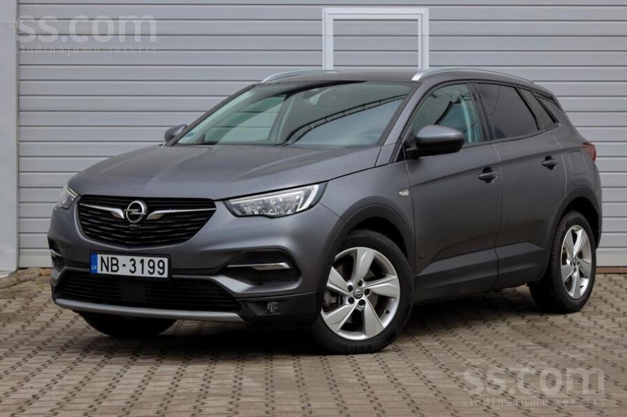 Pelēks Opel Grandland X 2021 Rīga, ar dzinēja tilpumu 1.60 L un nobraukumu 0 tūkst. km par 18990 €, foto 1 vietnē AUTOMOTO.COM.LV