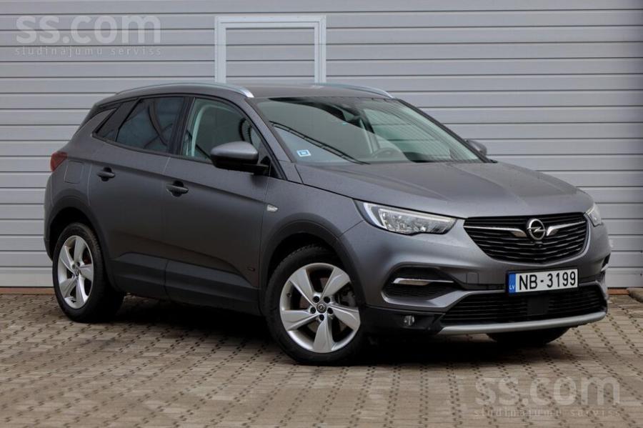 Pelēks Opel Grandland X 2021 Rīga, ar dzinēja tilpumu 1.60 L un nobraukumu 0 tūkst. km par 18990 €, foto 4 vietnē AUTOMOTO.COM.LV